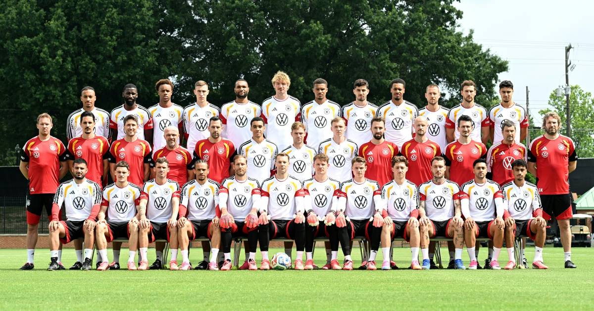 Mannschaftsfoto und Training: DFB-Team setzt Vorbereitung fort