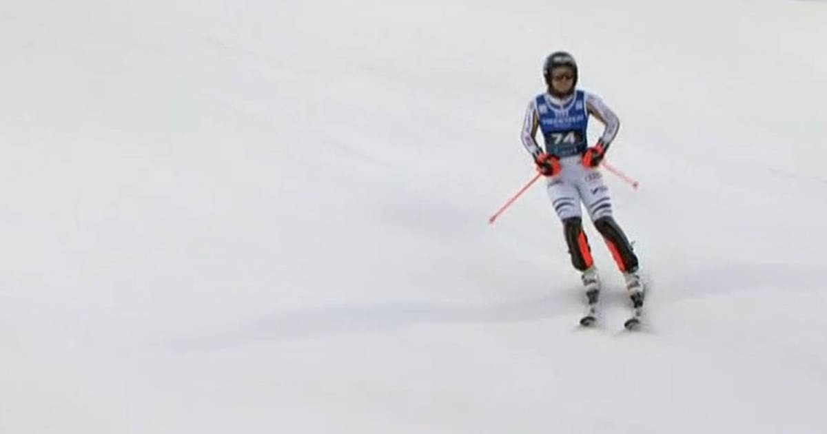 Nach 8 Sekunden endet das Weltcup-Debüt der deutschen Legendentochter ...