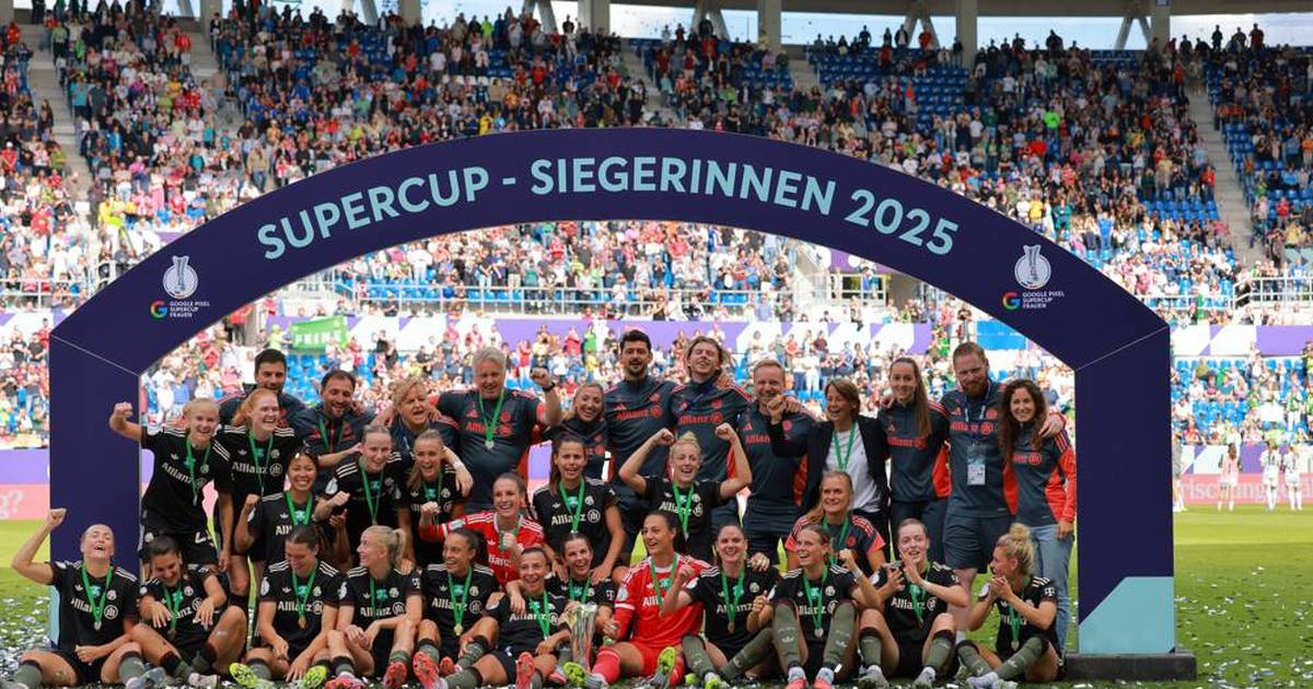 Supercup: Bayern bezwingt Wolfsburg bei Oberdorf-Comeback