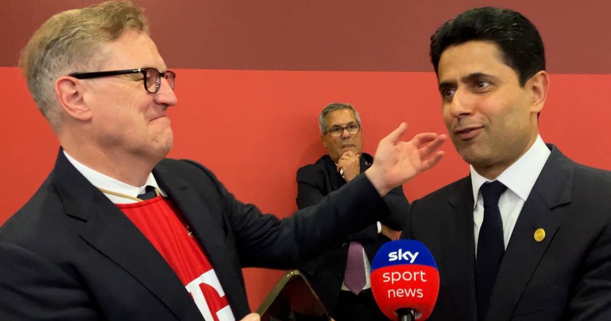 PSG-Präsident crasht Dreesen-Interview