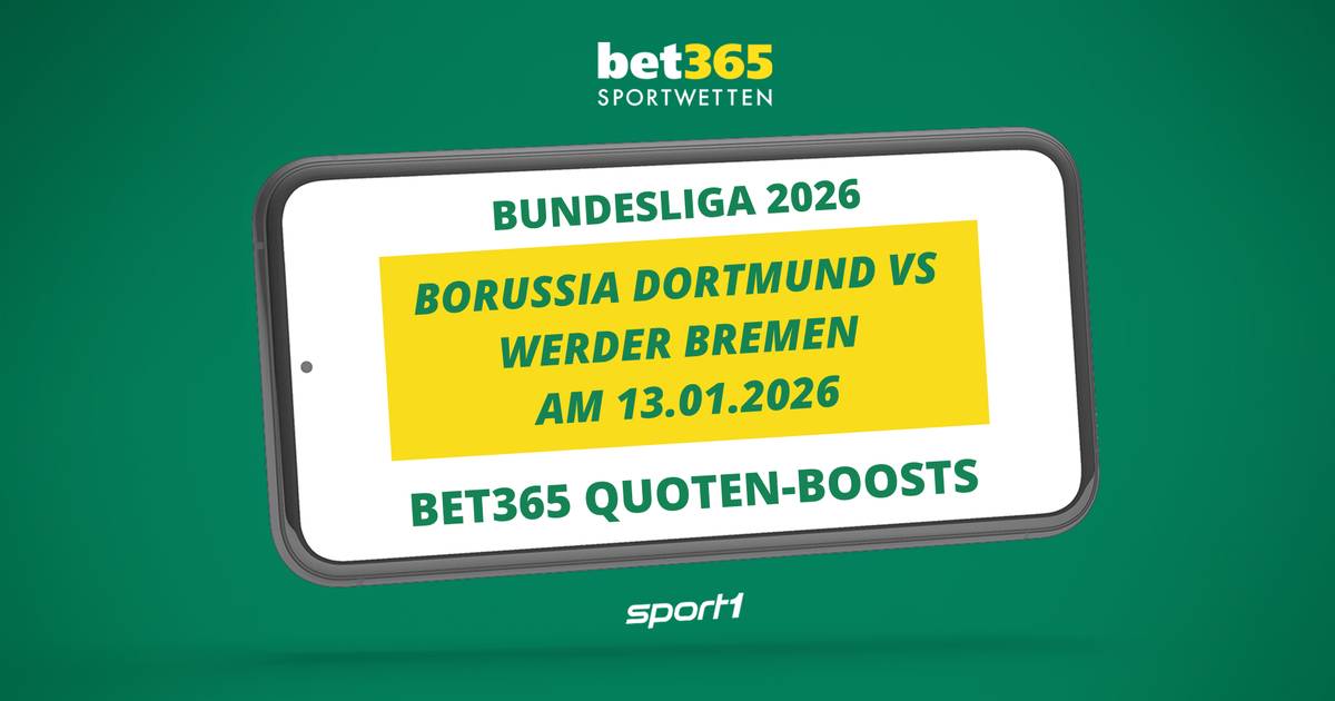 bet365 Wett-Boosts: Dortmund vs. Bremen Tipps | Quoten bis 6.50